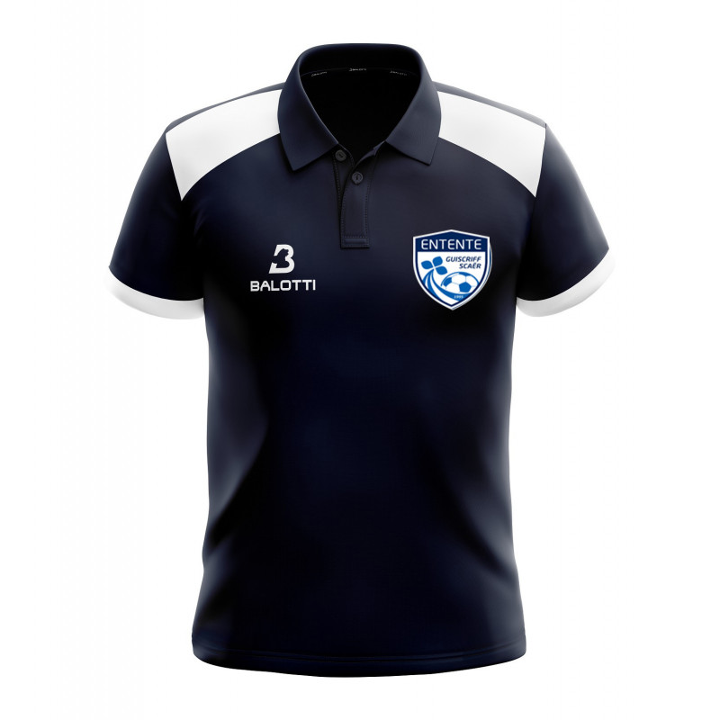 Polo manche courte PHENIX BALOTTI NOIR